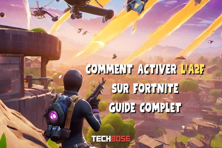 Comment activer l’A2F sur Fortnite : Guide Complet – TechBose